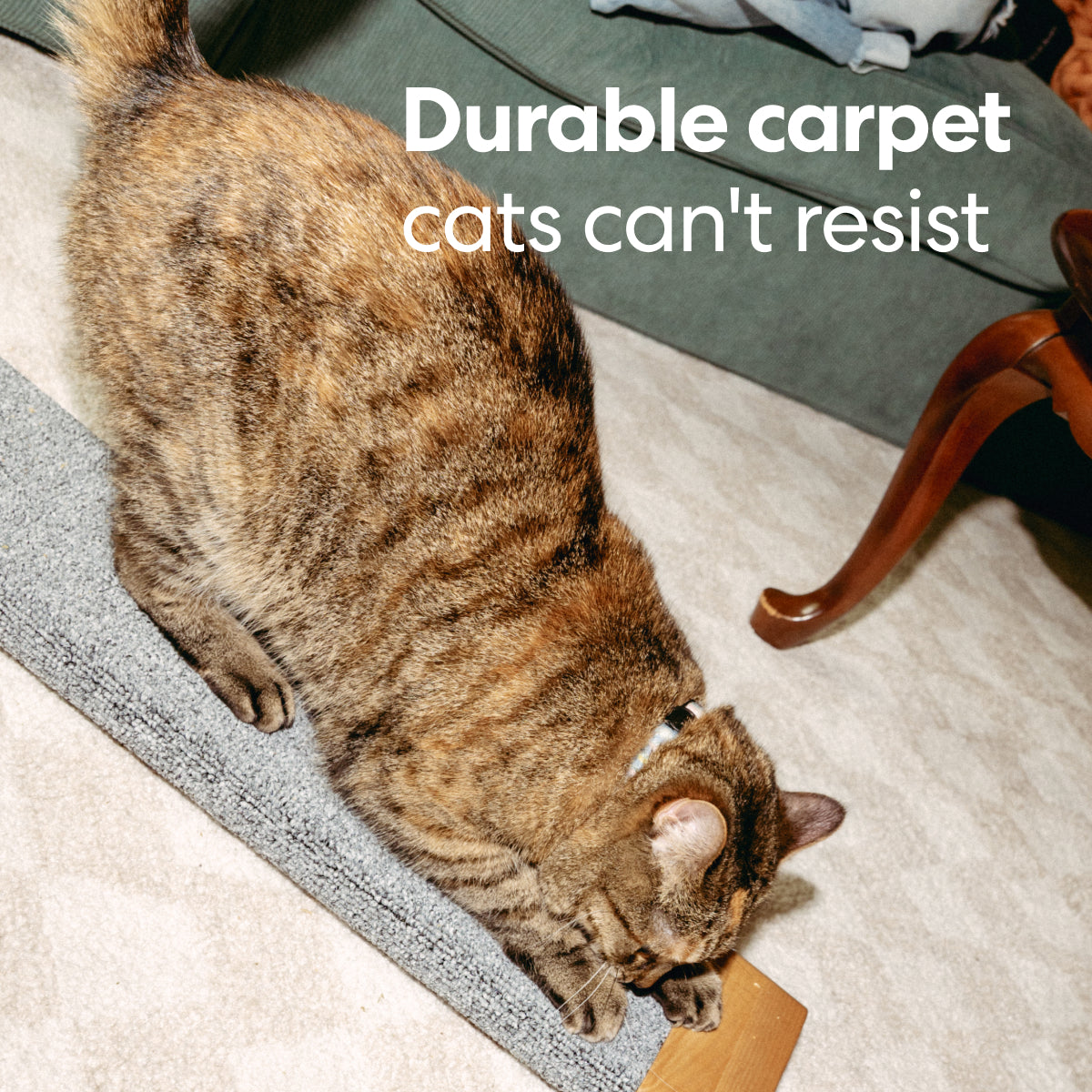 Tab Horizontal Scratching Post – Tuft & Paw